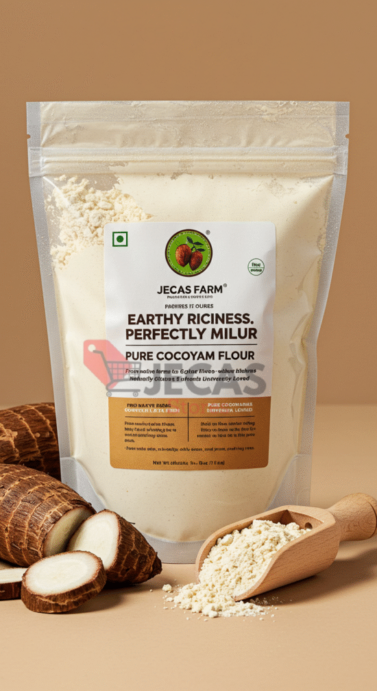 Cocoyam Flour – Smooth, Healthy & Perfect for Swallows